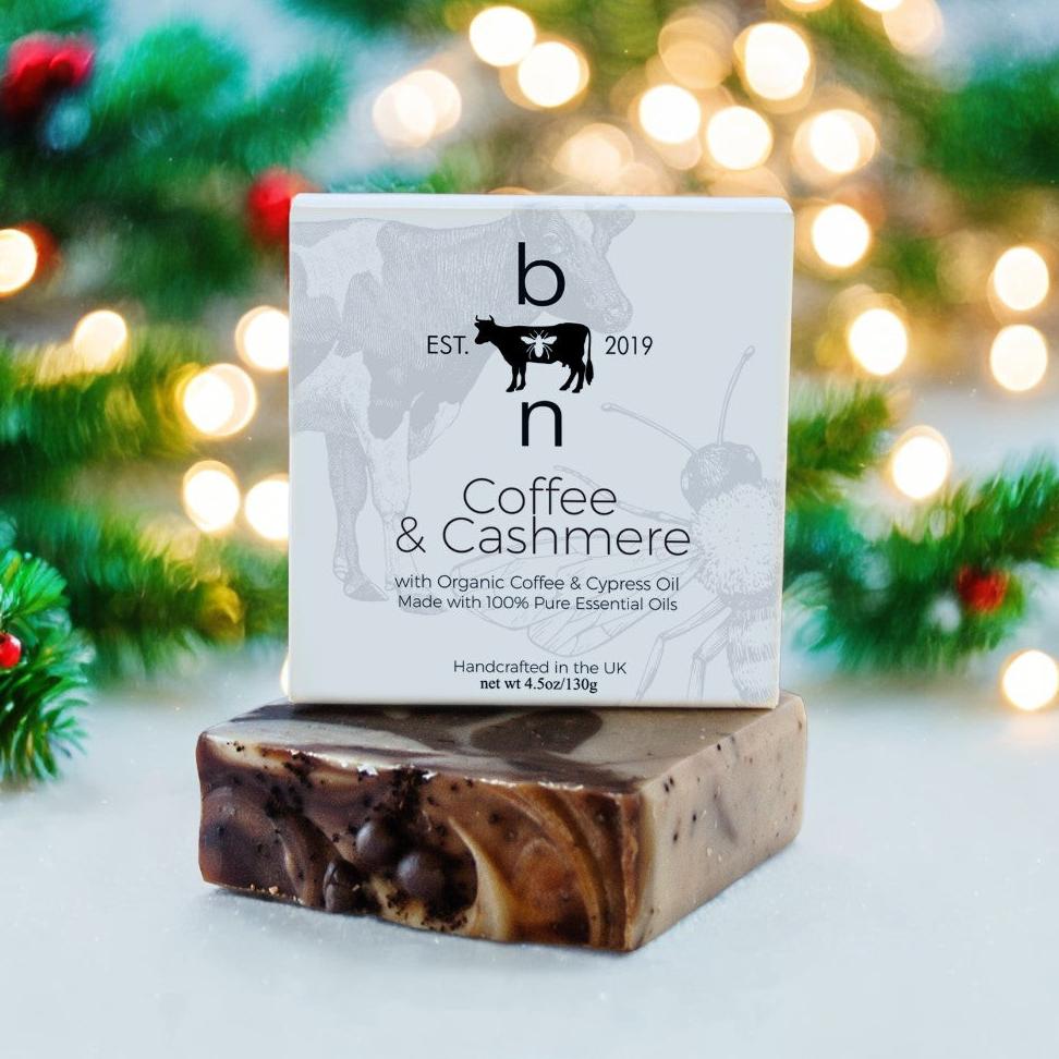 Organic Coffee & Cashmere - Natural Tallow Soap | Exfoliation Bar ...